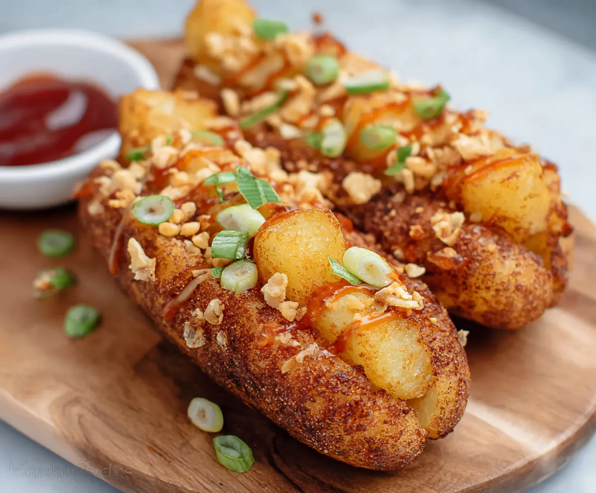 Korean Potato Hot Dog Recipe & Variations