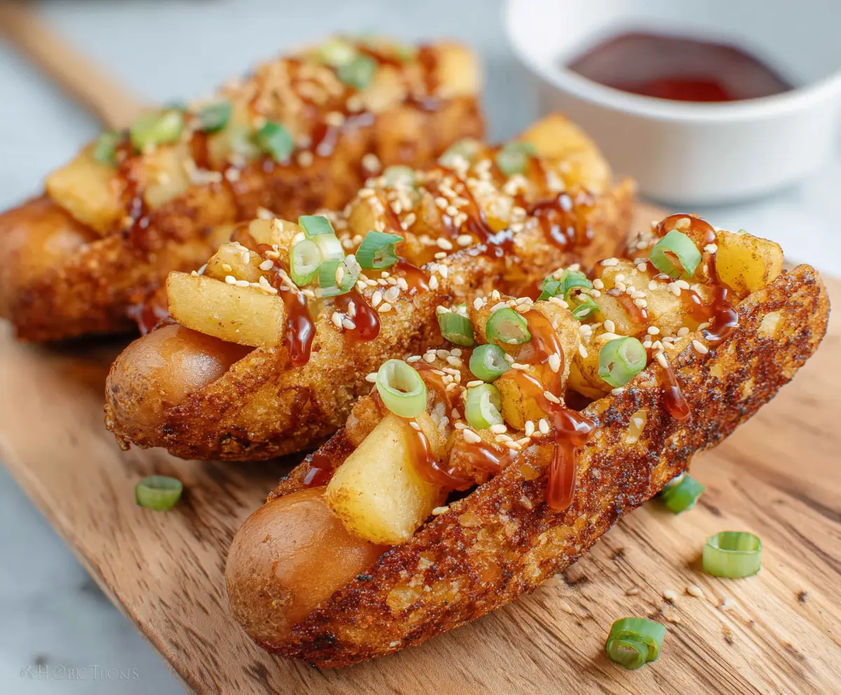 Korean Potato Hot Dog Recipe & Variations