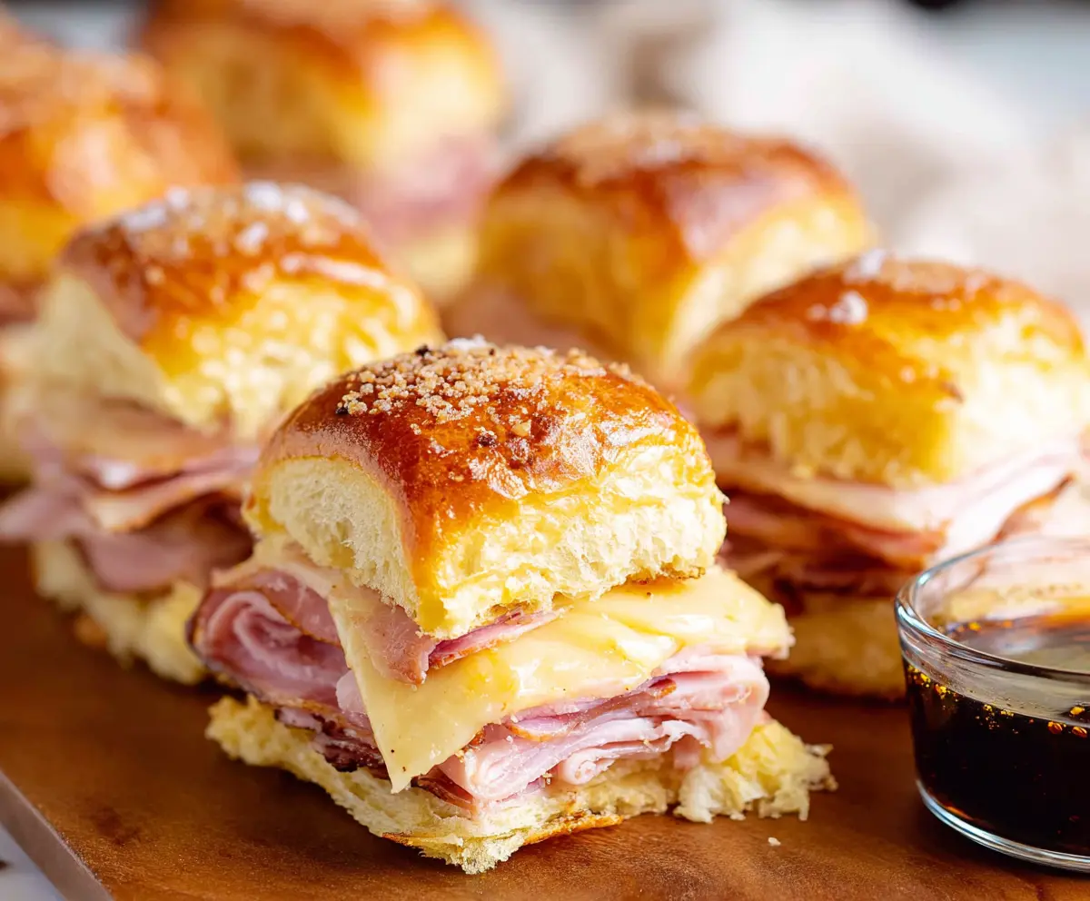 Monte Cristo Sliders Using Hawaiian Rolls - Delicious Recipes