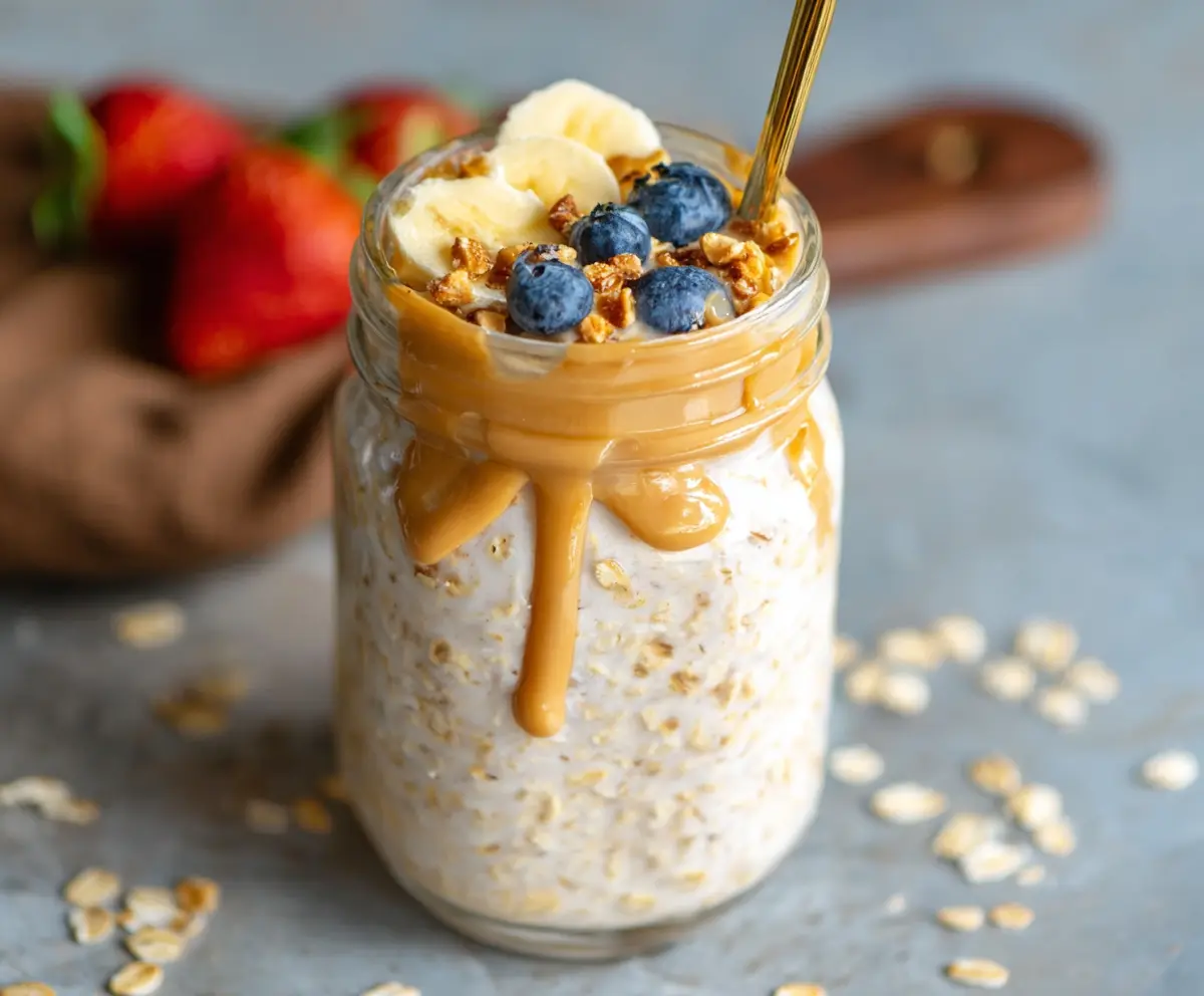 Delicious Peanut Butter Overnight Oats Recipe