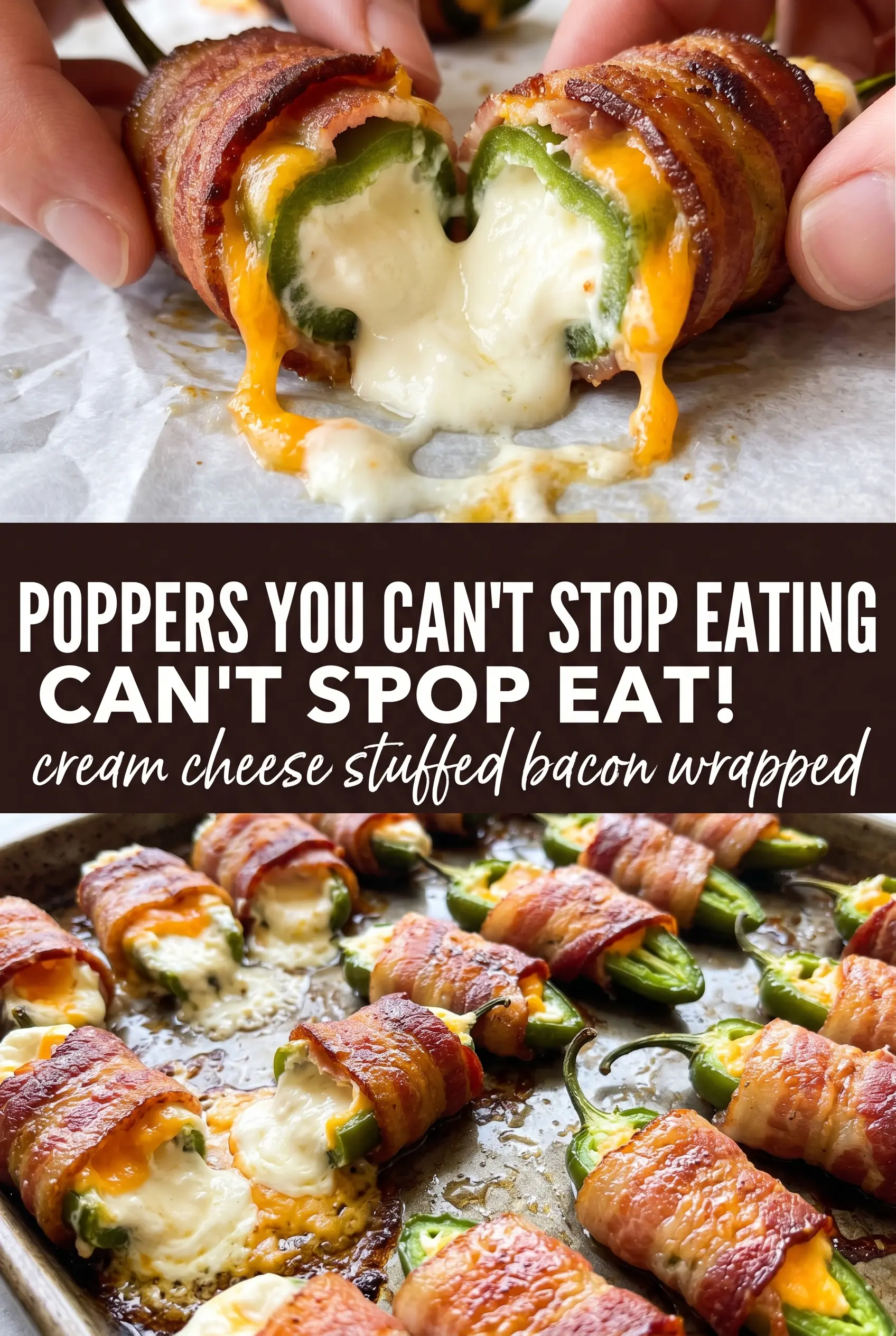 Bacon Jalapeño Popper Bites (Crispy + Creamy)